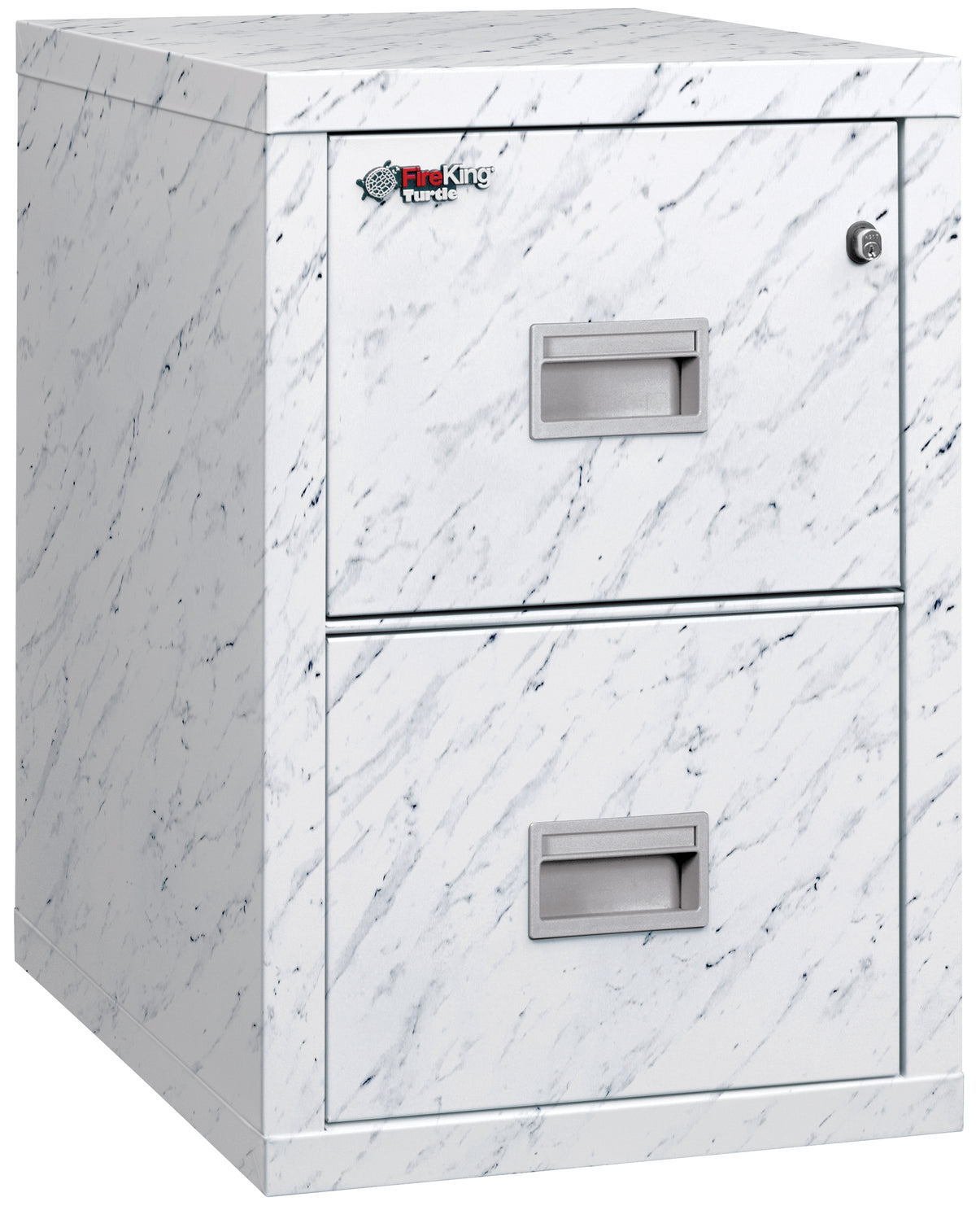 FireKing Turtle Designer Series - Space Saving Vertical File Cabinet