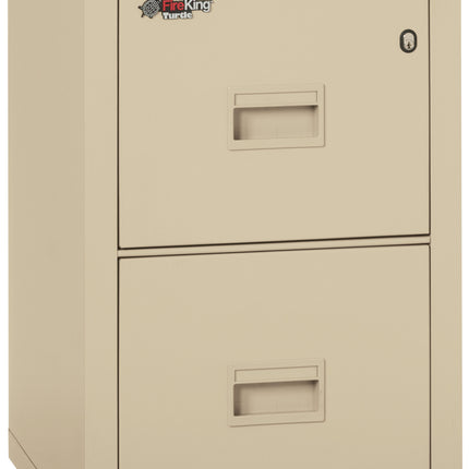FireKing Turtle Series - Space Saving Vertical File Cabinet - 1-Hour F