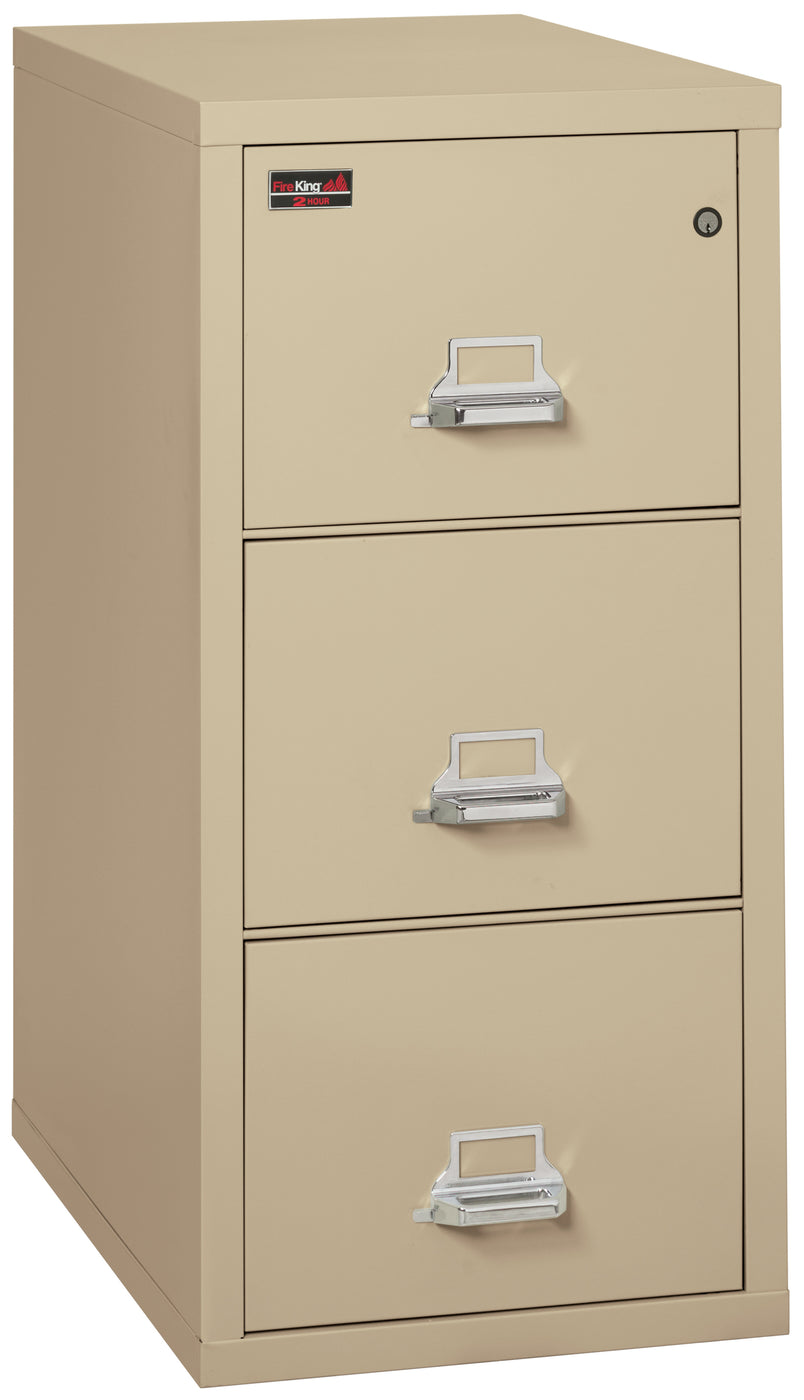 FireKing 2-Hour Fire-Rated Vertical File Cabinet - 2, 3, or 4 Drawers