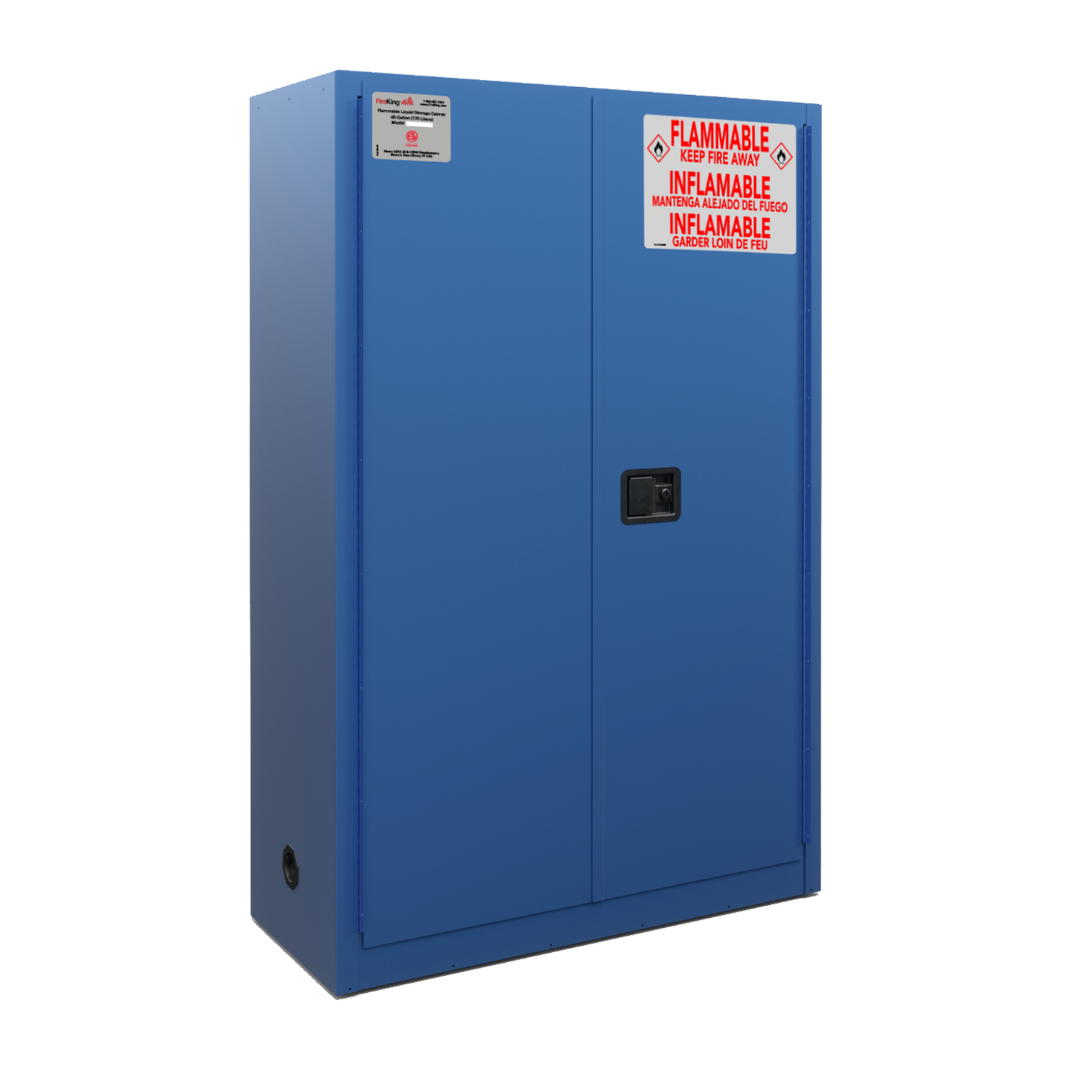 FireKing Flammable Safety Cabinets - 45 & 60 Gallon Sizes - Multiple C