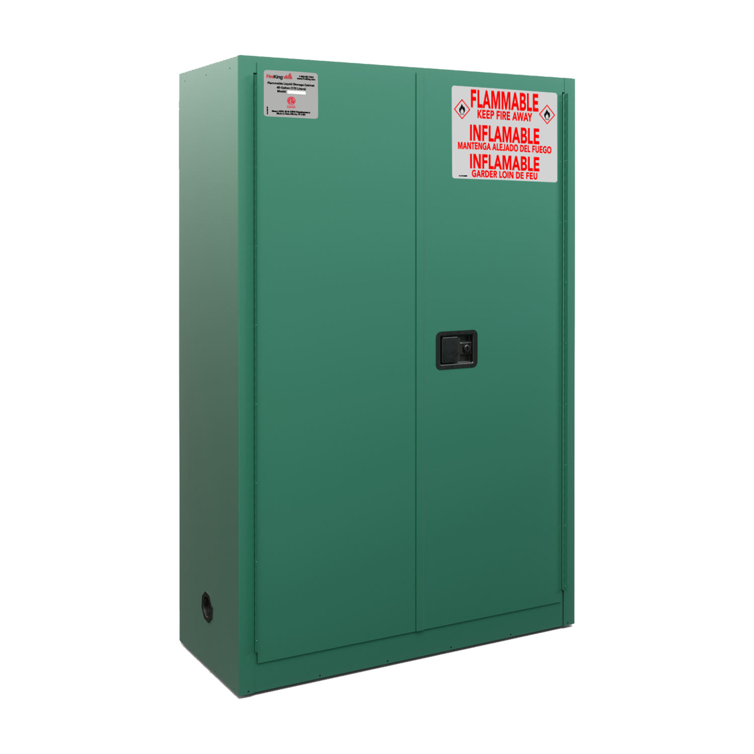 FireKing Flammable Safety Cabinets - 45 & 60 Gallon Sizes - Multiple C