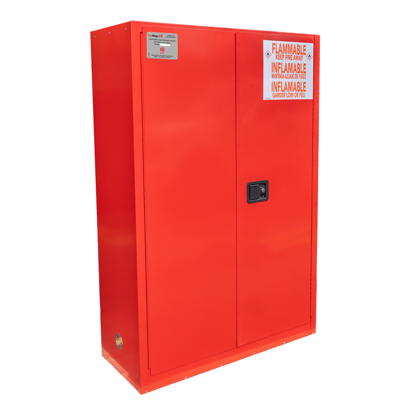 FireKing Flammable Safety Cabinets - 45 & 60 Gallon Sizes - Multiple C