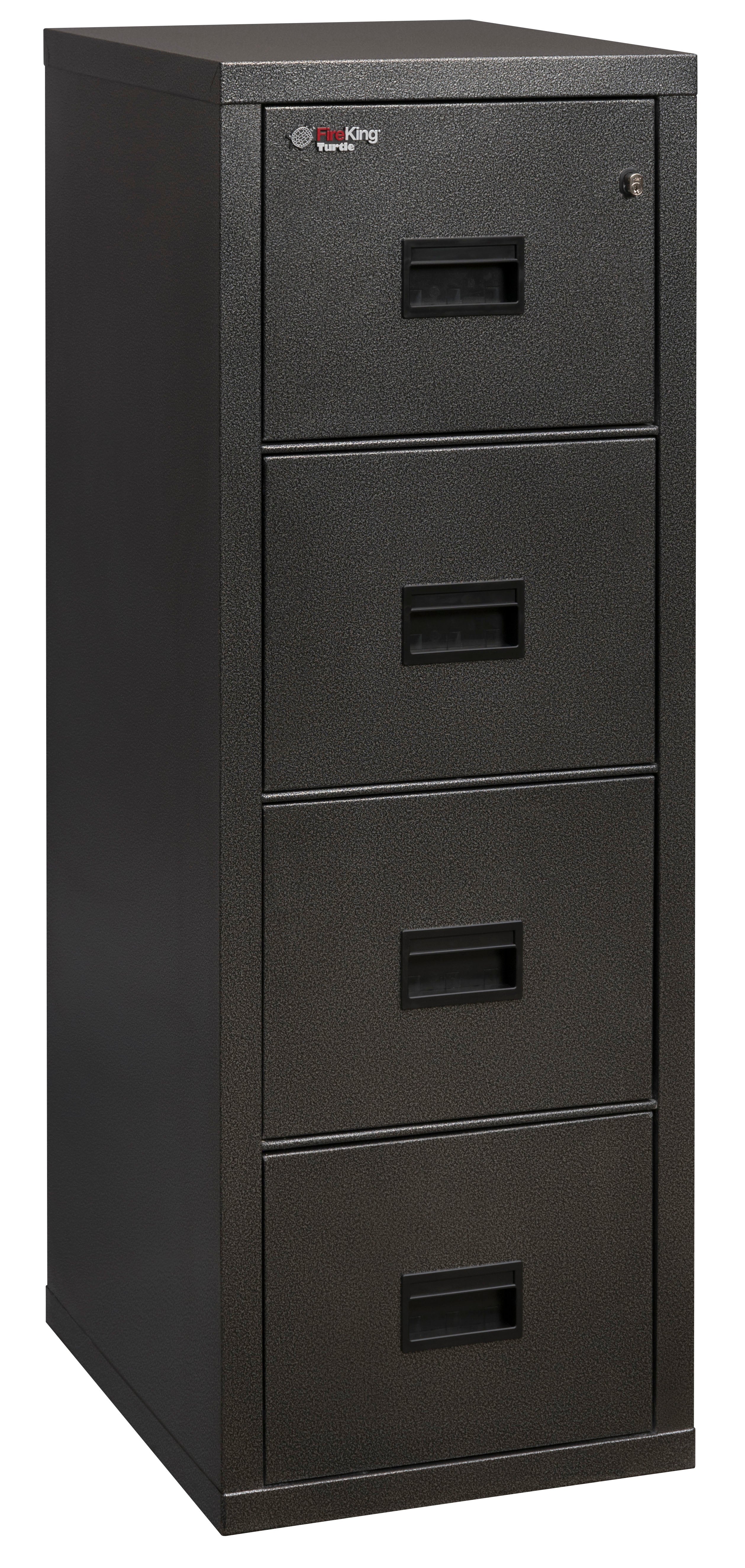 FireKing Turtle Series - Space Saving Vertical File Cabinet - 1-Hour F