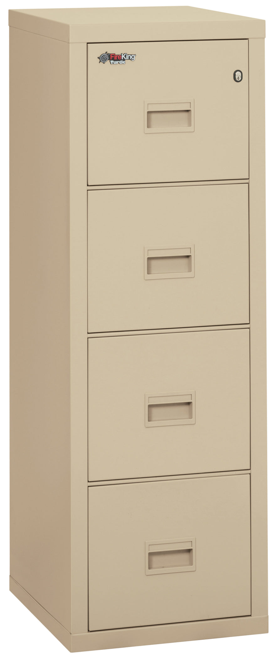 FireKing Turtle Series - Space Saving Vertical File Cabinet - 1-Hour F
