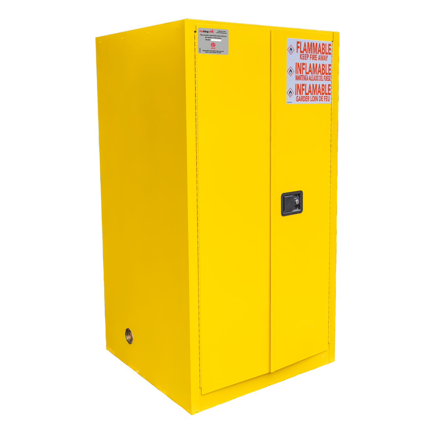 FireKing Flammable Safety Cabinets - 45 & 60 Gallon Sizes - Multiple C