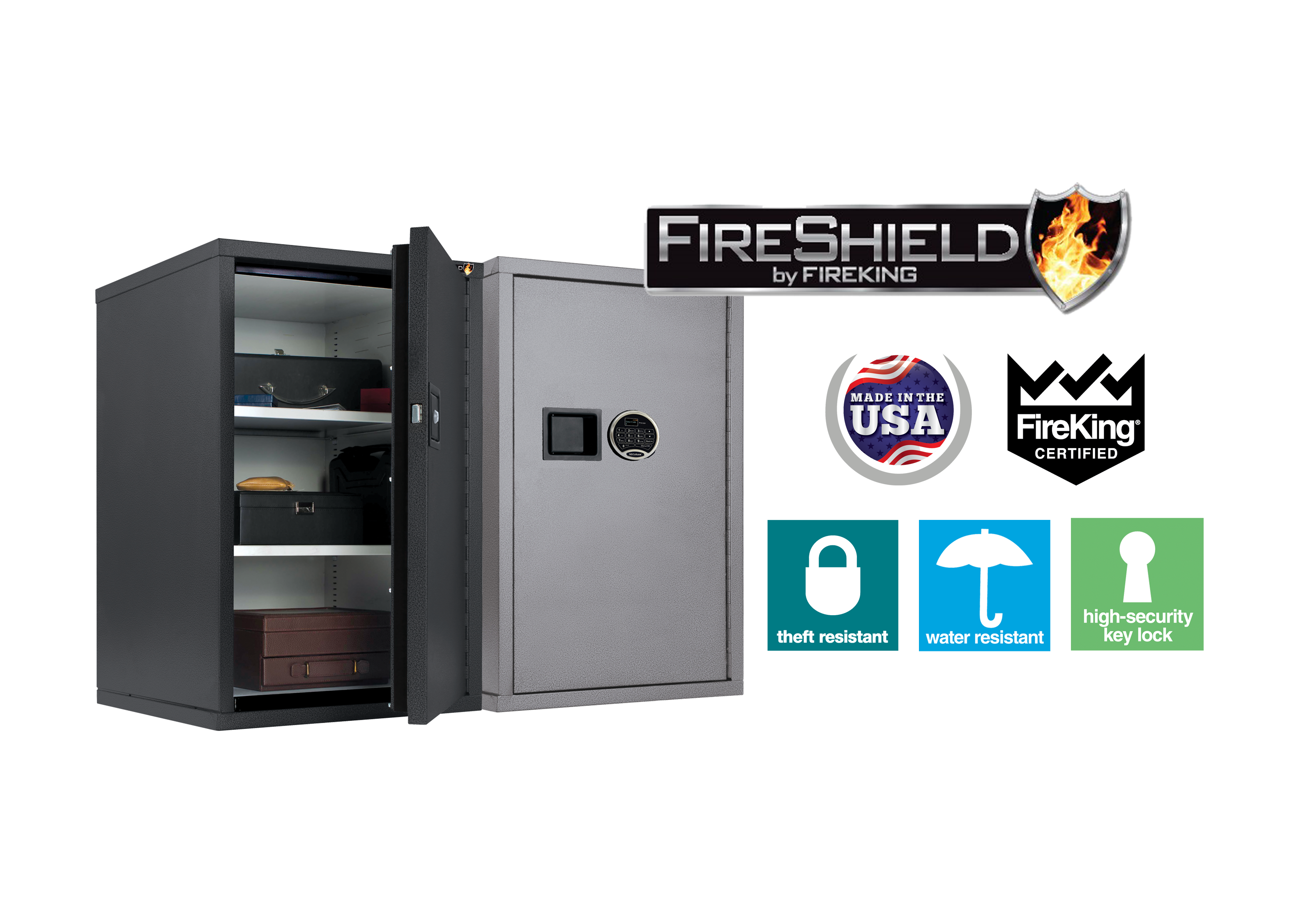 FireKing® Fire-rated File Cabinets, Safes & Secure Storage Solutions