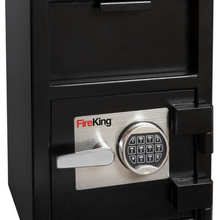 FireKing Depository Safe - High Security Lock with Drop Slot - 2 Sizes